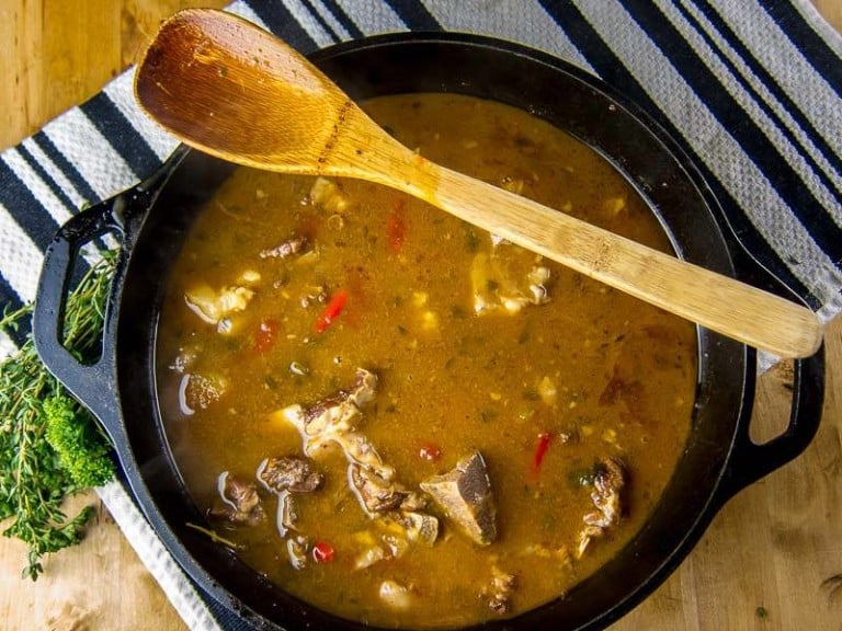St. Kitts and Nevis: Goat water stew - Explorers Kitchen